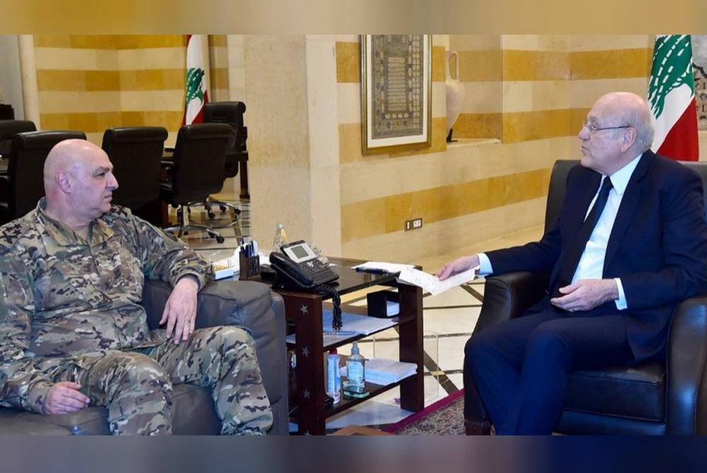 ميقاتي استقبل قائد الجيش والسّفيرة الأميركيّة نداء الوطن