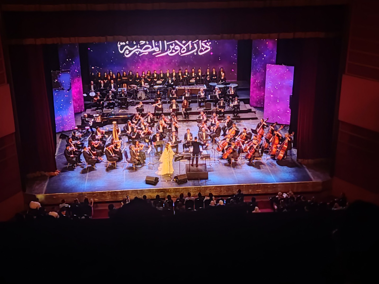 بالفيديو والصور: عبير نعمة للمرّة الأولى في دار الأوبرا المصرية | نداء ...