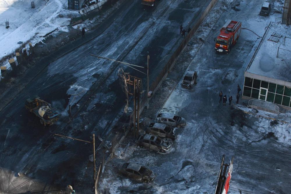 بالفيديو والصور قتلى وجرحى جرّاء انفجار صهريج غاز في منغوليا نداء الوطن