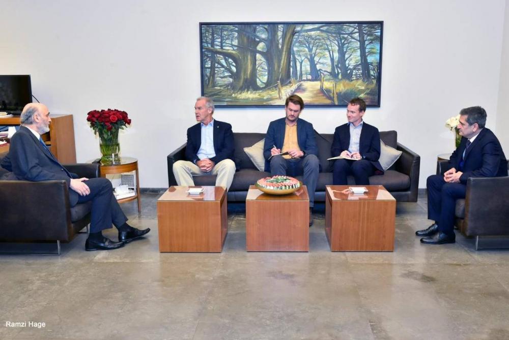 بالصور: جعجع يلتقي سفير أستراليا في معراب | نداء الوطن